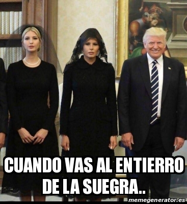 Meme Personalizado - Cuando vas al entierro de la suegra.. - 31647795