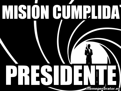 Meme Personalizado - MISION CUMPLIDA - 31652155