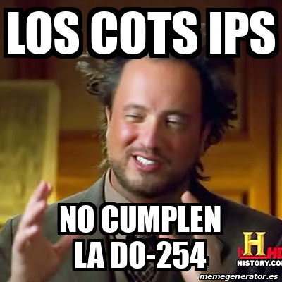 Meme Ancient Aliens - Los COTS IPs no cumplen la DO-254 - 31665194