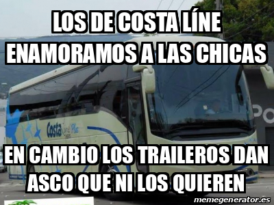 Meme Personalizado - Los de costa líne enamoramos a las chicas En ...