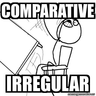 Meme Desk Flip Rage Guy - COMPARATIVE IRREGULAR - 31668413