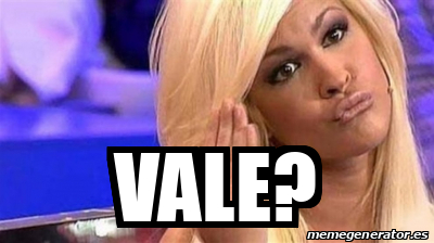 Meme Personalizado - Vale? - 31670502