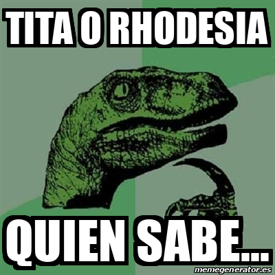 Meme Filosoraptor - Tita o Rhodesia Quien sabe... - 31673252