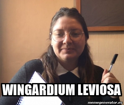 Meme Personalizado - wingardium leviosa - 31675169