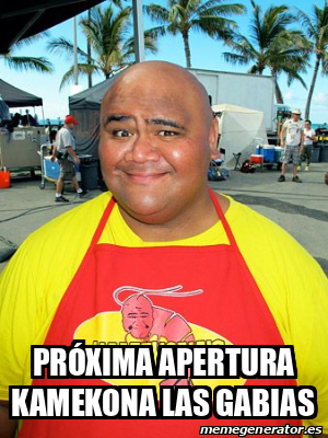 Meme Personalizado - Próxima apertura kamekona las gabias - 31676225