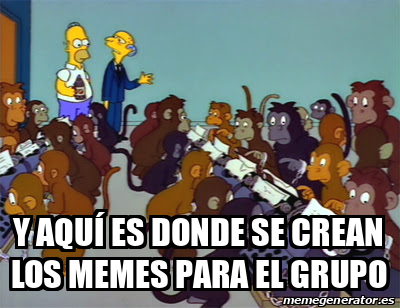 Meme Personalizado - Y aquí es donde se crean los memes para el grupo ...