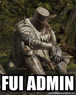 Meme Personalizado - fui admin - 31680123