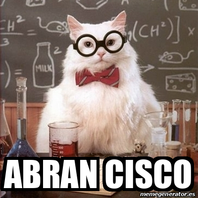 Meme Chemistry Cat - abran cisco - 31680633