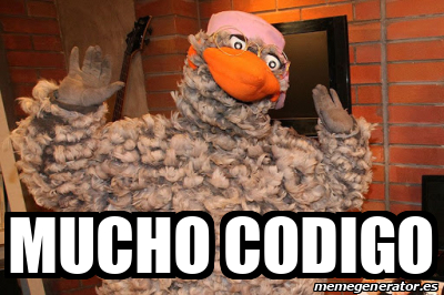 Meme Personalizado - mucho codigo - 31682937