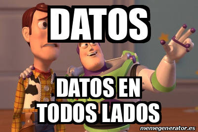 Meme Personalizado - DATOS DATOS EN TODOS LADOS - 31683514