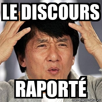 Meme Jackie Chan - Le discours raporté - 31684574