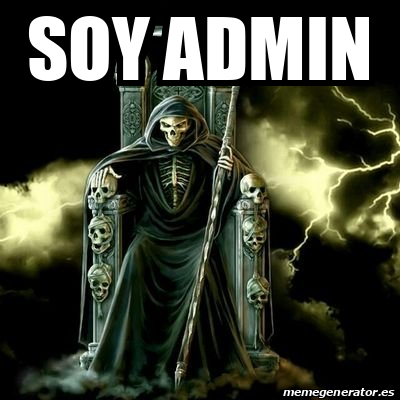 Meme Personalizado - soy admin - 31692344