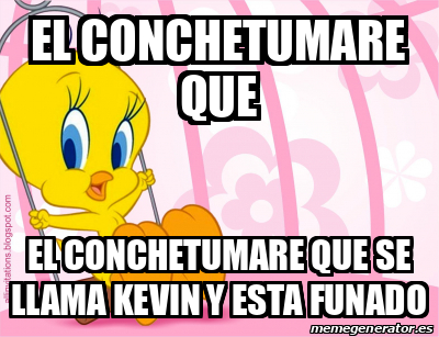 Meme Personalizado - el conchetumare que el conchetumare que se llama ...