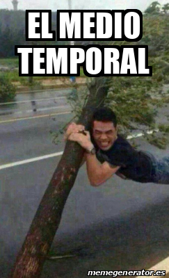 Meme Personalizado - El medio Temporal - 31694218