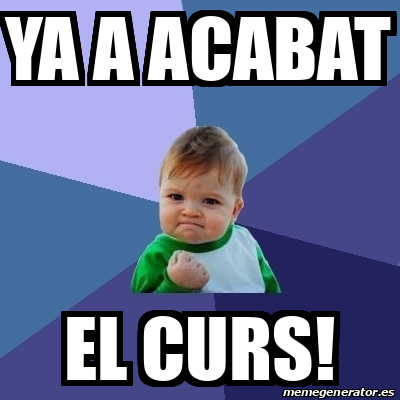 Meme Bebe Exitoso - ya a acabat el curs! - 31694627
