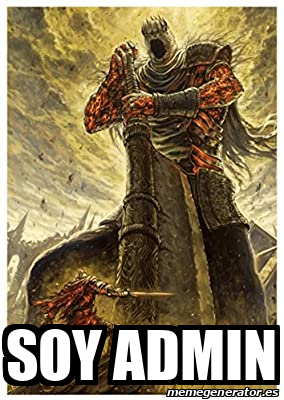 Meme Personalizado - Soy Admin - 31696583
