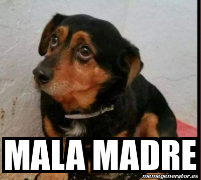Meme Personalizado - Mala madre - 31697560
