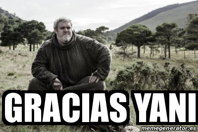 Meme Personalizado - GRACIAS YANI - 31070990