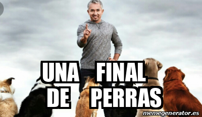 Meme Personalizado - Una final de perras - 31700817
