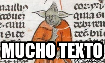 Meme Personalizado - mucho texto - 31701299