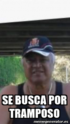 Meme Personalizado - Se busca por tramposo - 31702090