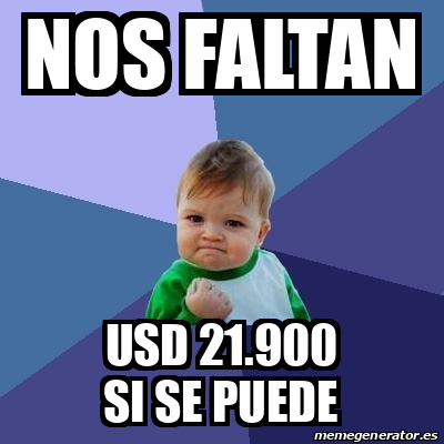 Meme Bebe Exitoso - nos faltan usd 21.900 si se puede - 31705625