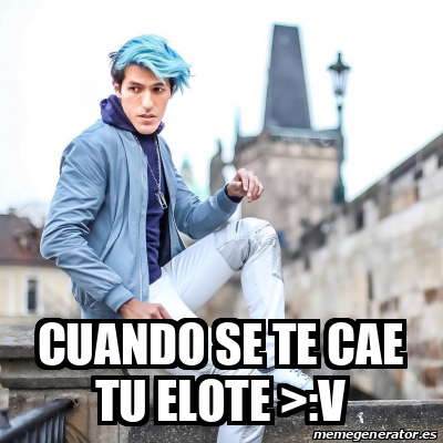Meme Personalizado - cuando se te cae tu elote >:v - 31706308