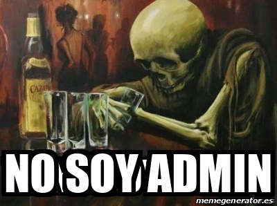 Meme Personalizado - No soy admin - 31707025