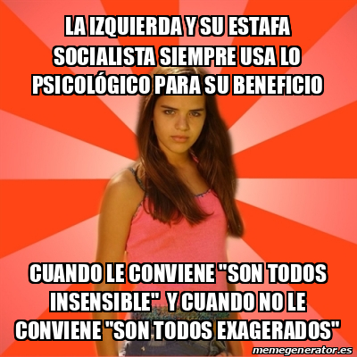 Meme Jealous Girl - la izquierda y su estafa socialista siempre usa lo ...
