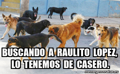 Meme Personalizado - buscando a raulito lopez, lo tenemos de casero ...