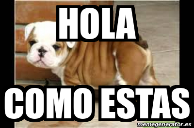 Meme Personalizado - hola como estas - 31717034