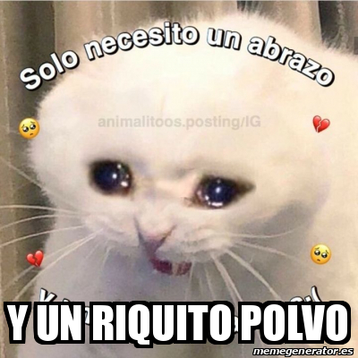 Meme Personalizado - y un riquito polvo - 31721587