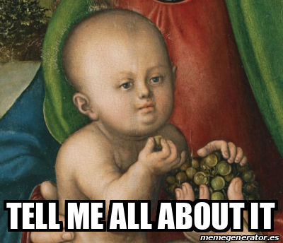 Meme Personalizado - tell me all about it - 31729267