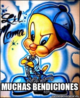 Meme Personalizado - MUCHAS BENDICIONES - 31730394