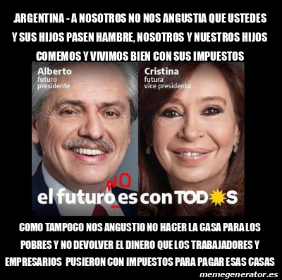 Meme Personalizado - .ARGENTINA - a nosotros no nos angustia que ...