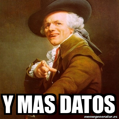 Meme Joseph Ducreux - Y MAS DATOS - 31742404