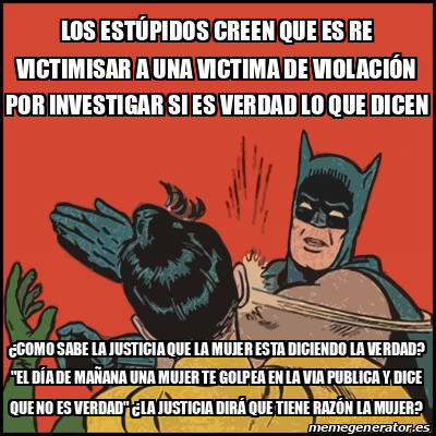 Meme Batman slaps Robin - los ESTÚPIDOS creen que es re victimisar a ...