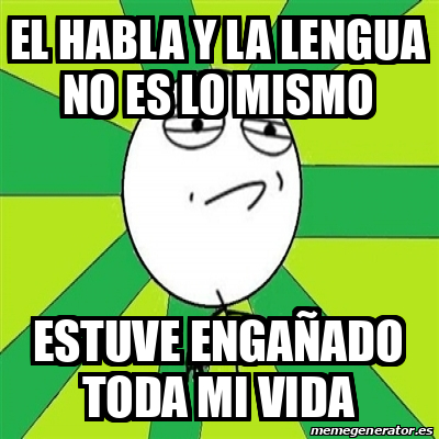 Memes Del Lenguaje