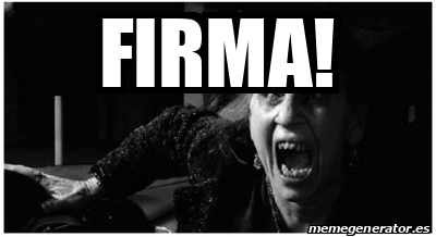 Meme Personalizado - firma! - 31772311