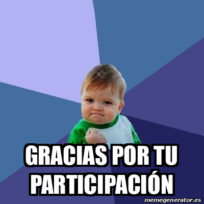 Meme Bebe Exitoso - gracias por tu participación - 31772778