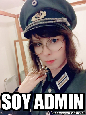 Meme Personalizado - soy admin - 31773682