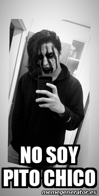 Meme Personalizado No Soy Pito Chico 31775872 5303