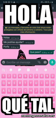 Meme Personalizado - Hola Qué tal - 31785570