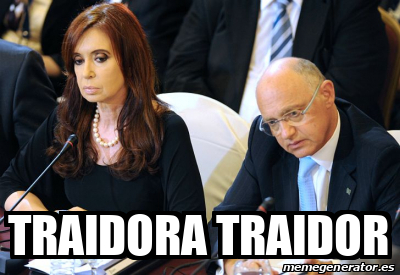 Meme Personalizado - traidora traidor - 31786765