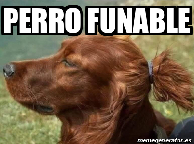 Meme Personalizado - perro funable - 31792112