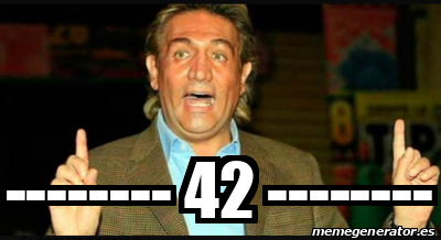 Meme Personalizado - -------- 42 -------- - 31798960