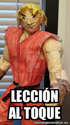 Meme Personalizado - Lección al toque - 31802231