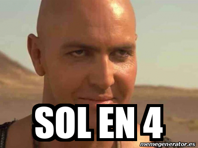 Meme Personalizado - Sol en 4 - 31805833