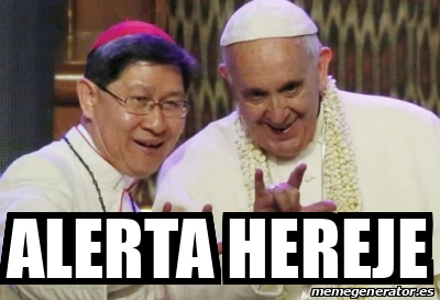 Meme Personalizado - Alerta hereje - 31815143