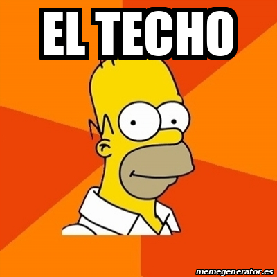 Meme Homer - el techo - 31819666